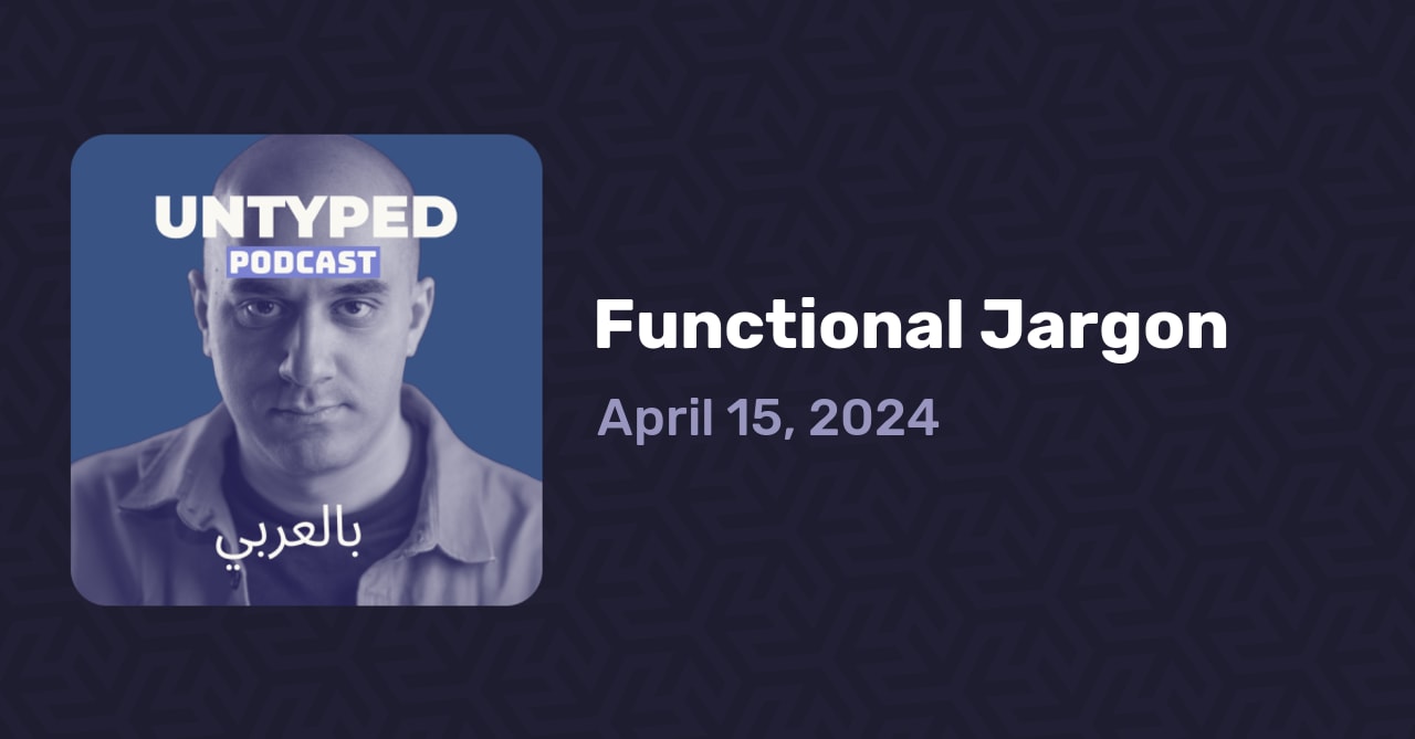 Functional Jargon | Untyped